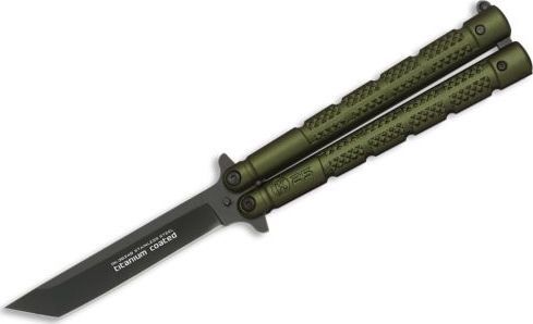 Butterfly Knife K25 36249 Balisong Green [Motylek Zielony] / 259929-uniw
